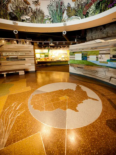 Indoor Main Exhibit Overview - News Radio KMAN