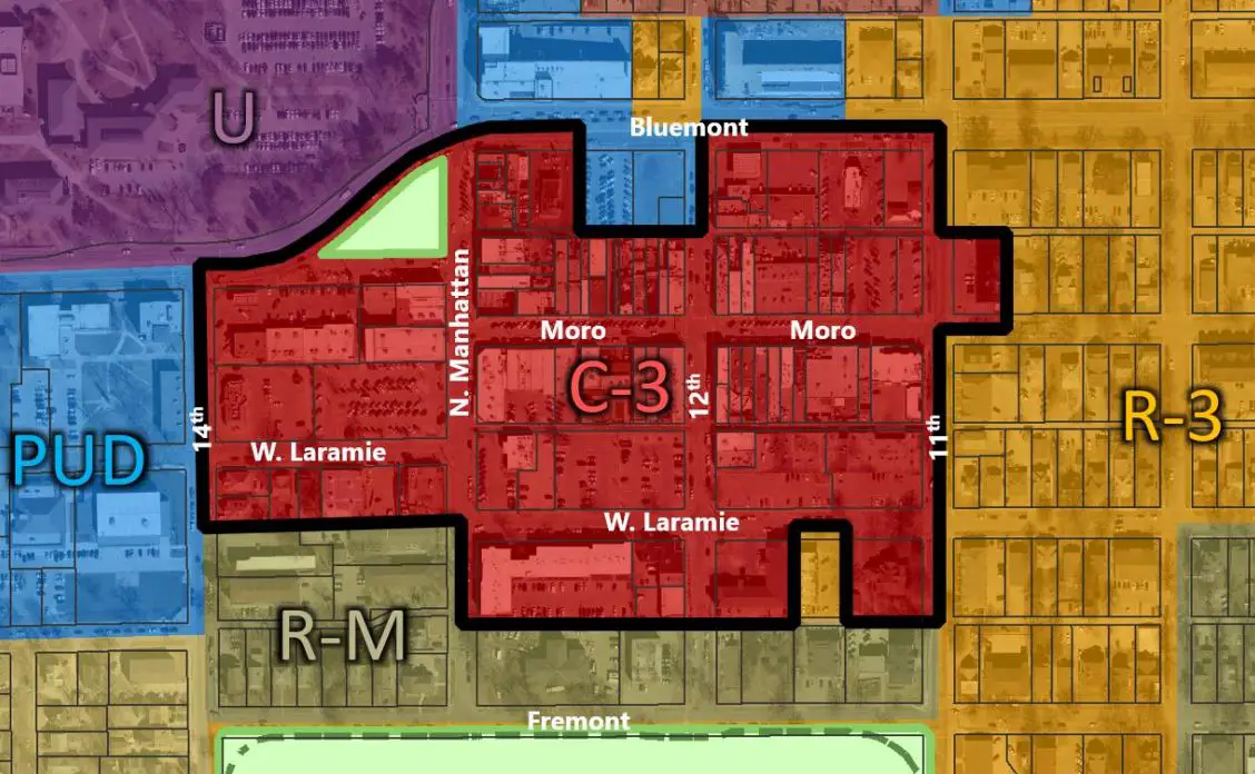 Manhattan amends Aggieville zoning, approves public improvements for ...