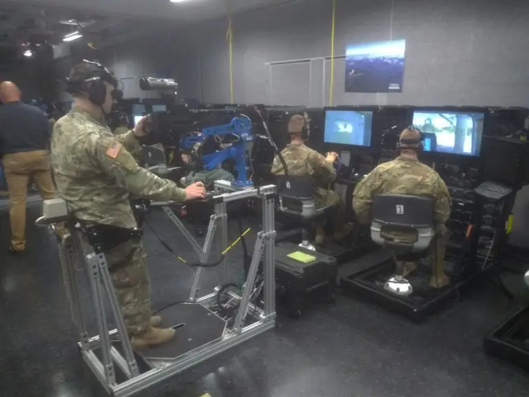 Soldiers assess prototype of V.R. training system for group, vehicle ...