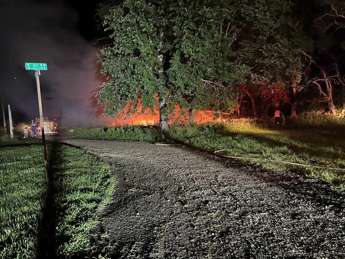 Riley County firefighters contain structure fire at abandoned home near ...