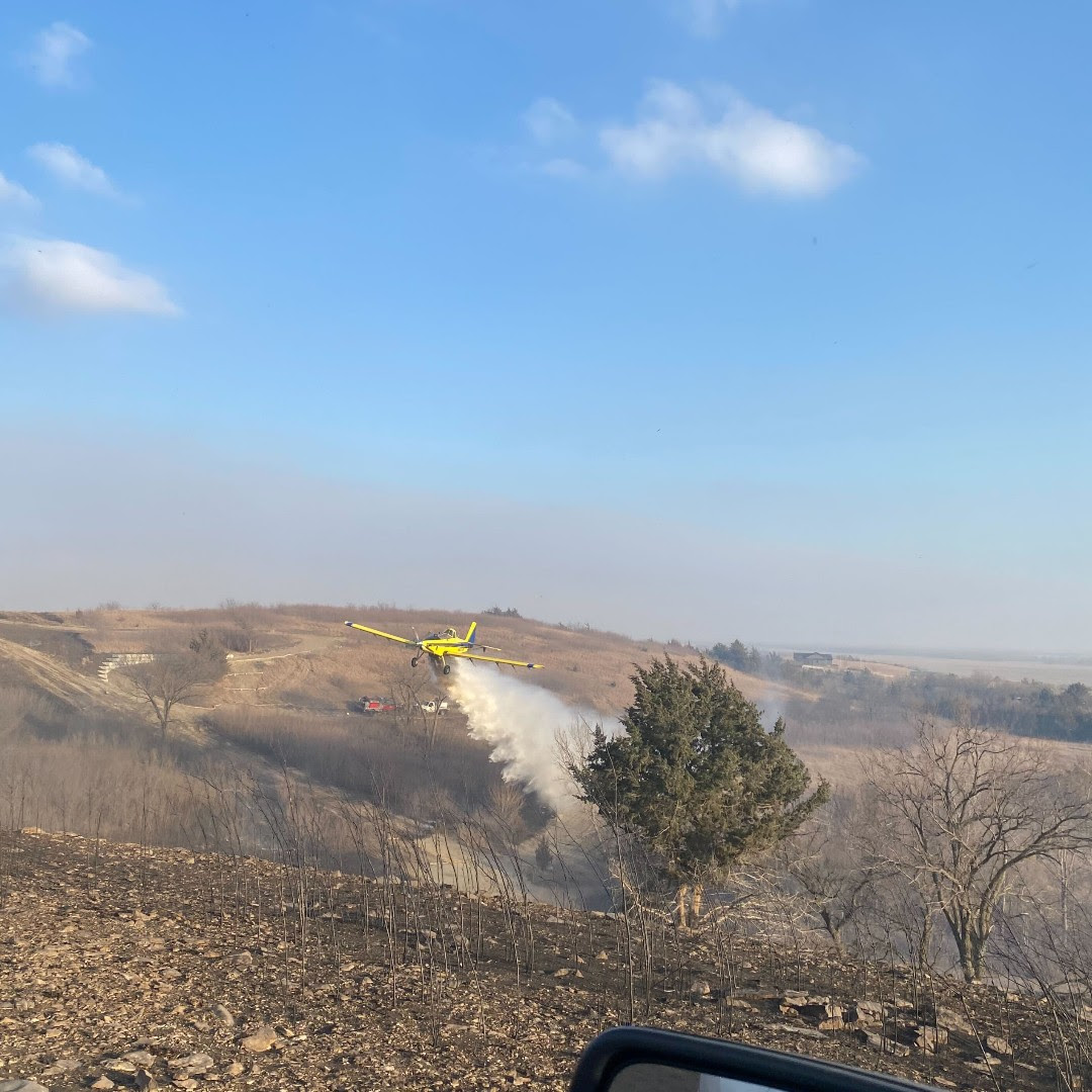 Grass fire scorches approximately 300 acres in southeastern Riley ...