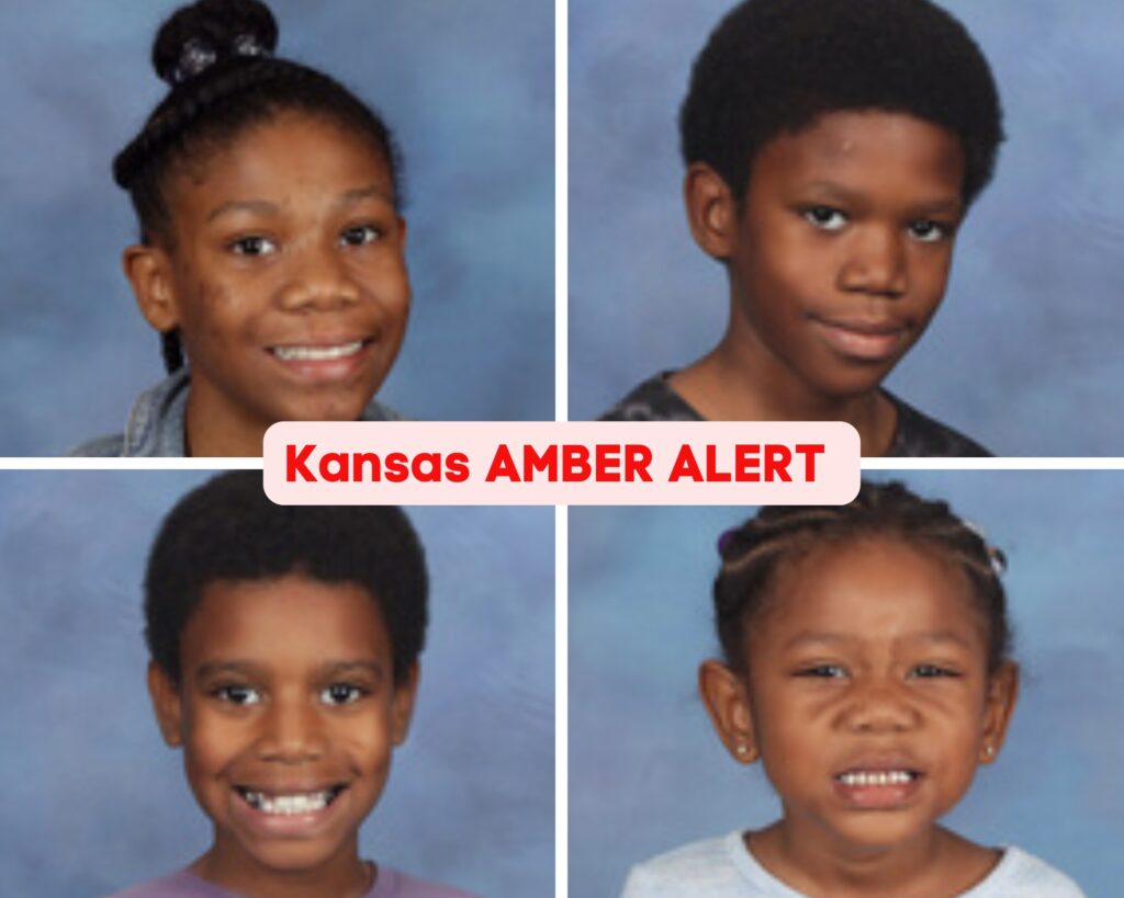 FOUND SAFE: Amber Alert canceled for four Topeka children - News Radio KMAN