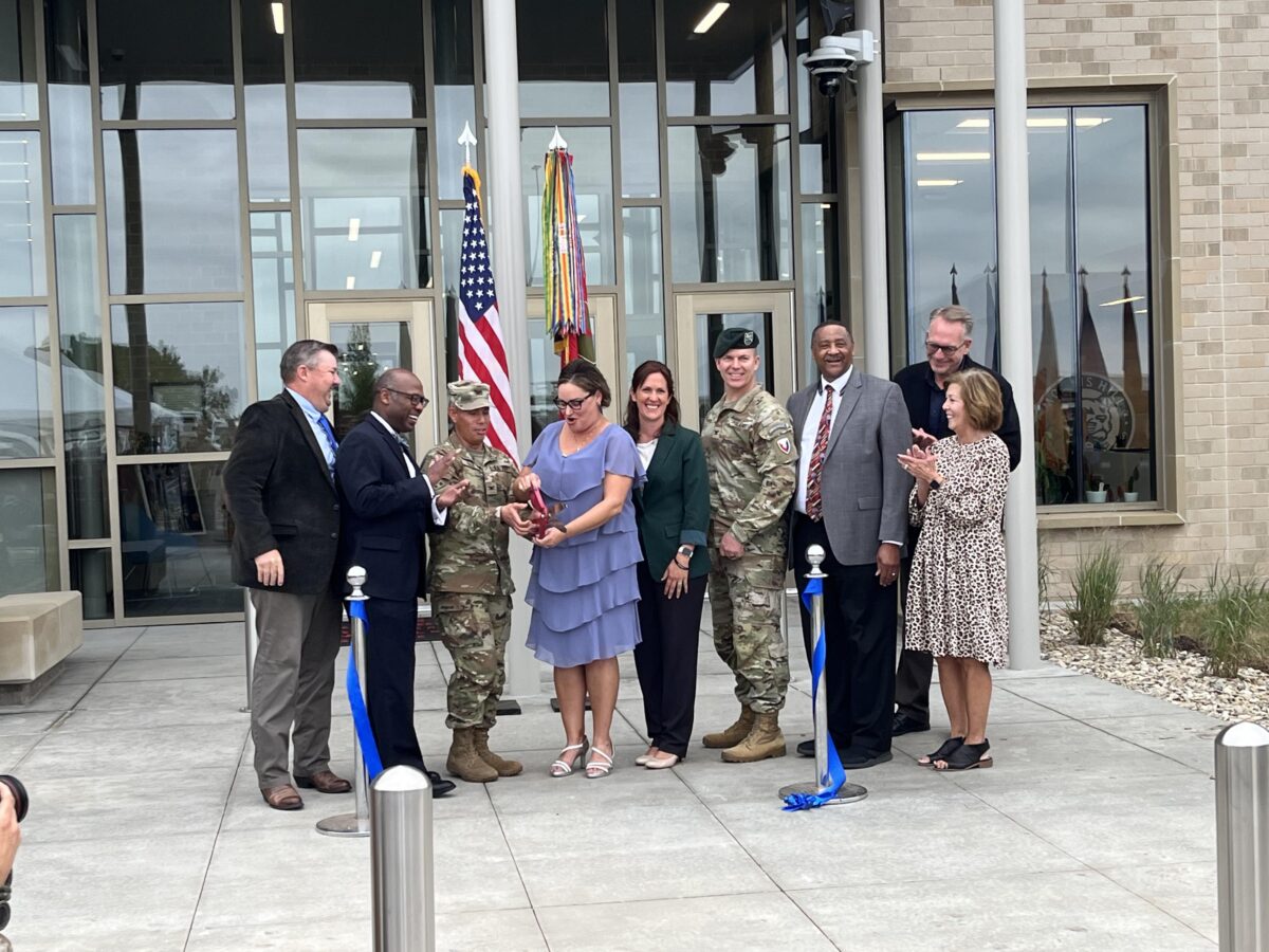 Officials cut ribbon on Fort Riley's new Morris Hill Elementary - News ...