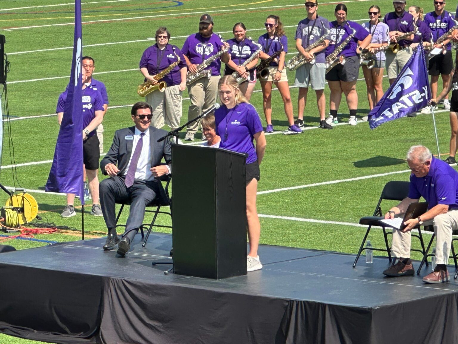 Tracz Family Band Hall holds dedication ceremony - News Radio KMAN