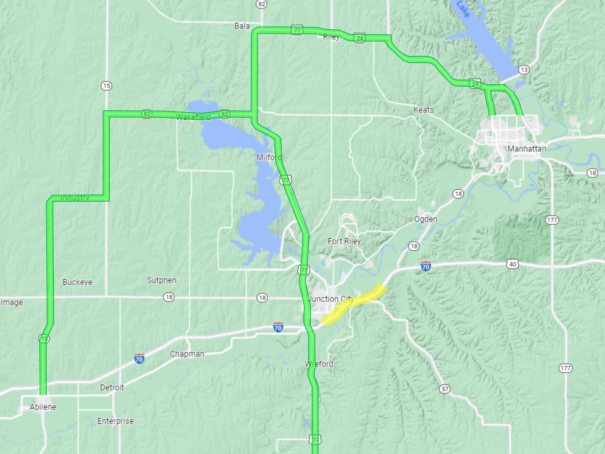 Alternate Route Suggested Around Junction City Construction - News ...