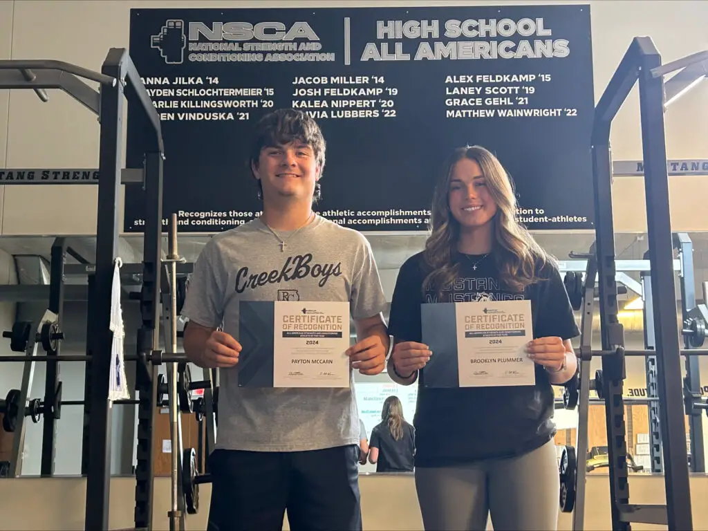 Rock Creek's Brooklyn Plummer and Payton McCarn receive 2024 All-American Athlete Award - News ...