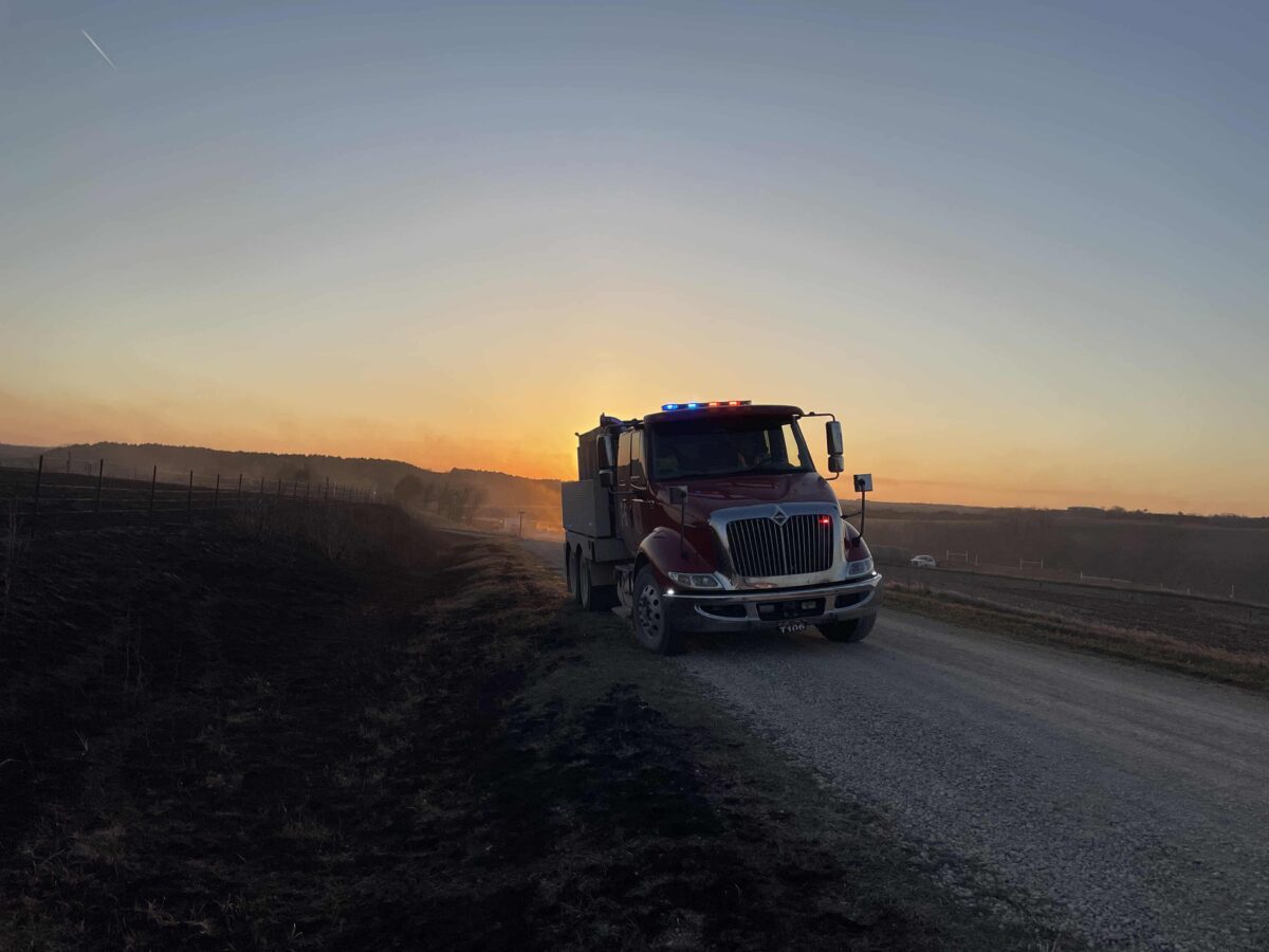 Riley County revises total acres burned in Monday wildfire – B104.7 ...