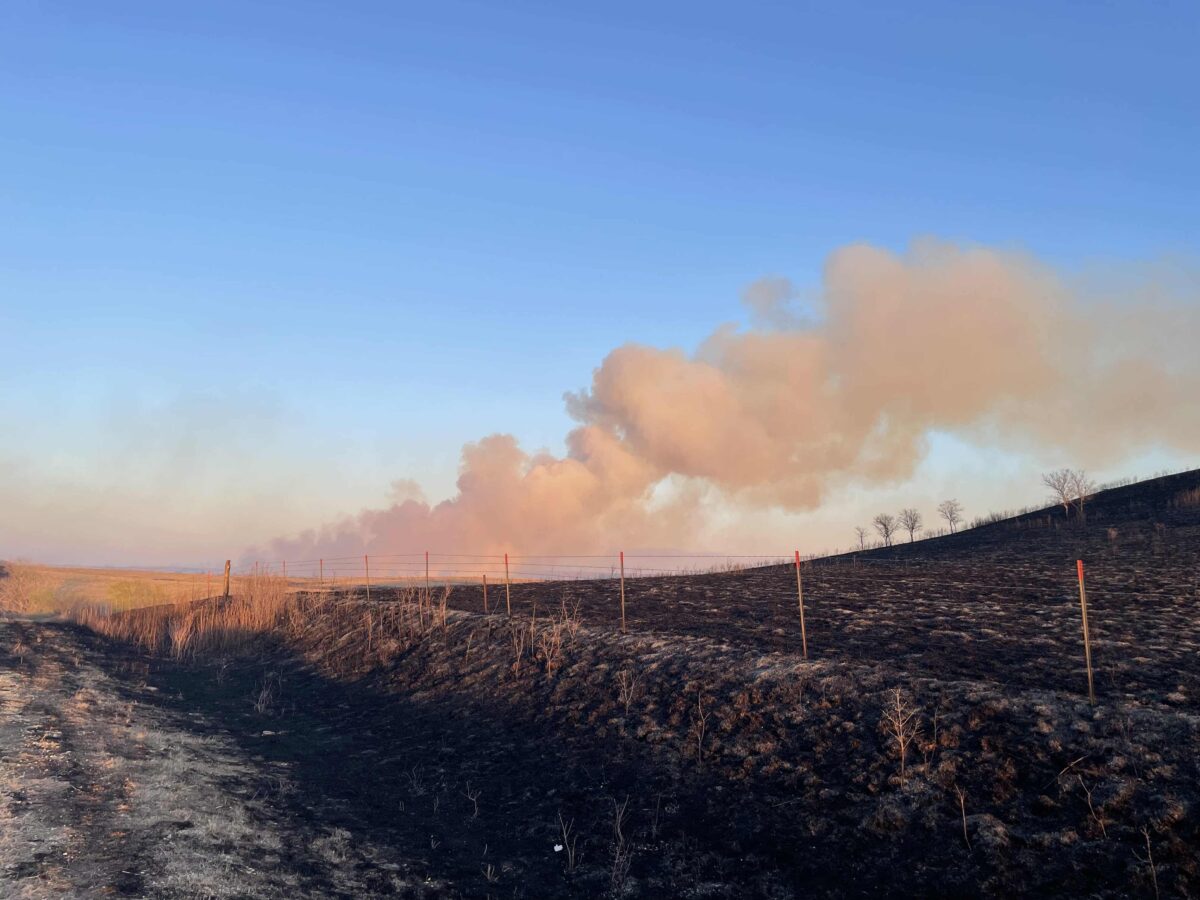 Firefighters respond to large fire in northeast Riley County - News ...