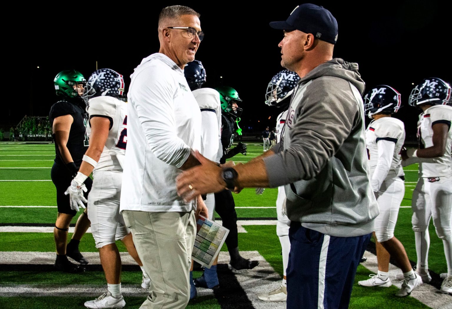MHS football, Derby meet again with state berth on the line - News ...
