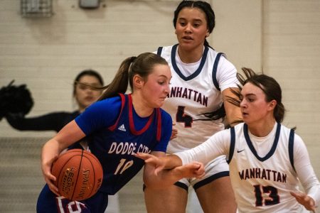 MHS girls storm back for overtime win at Shawnee Heights - News Radio KMAN