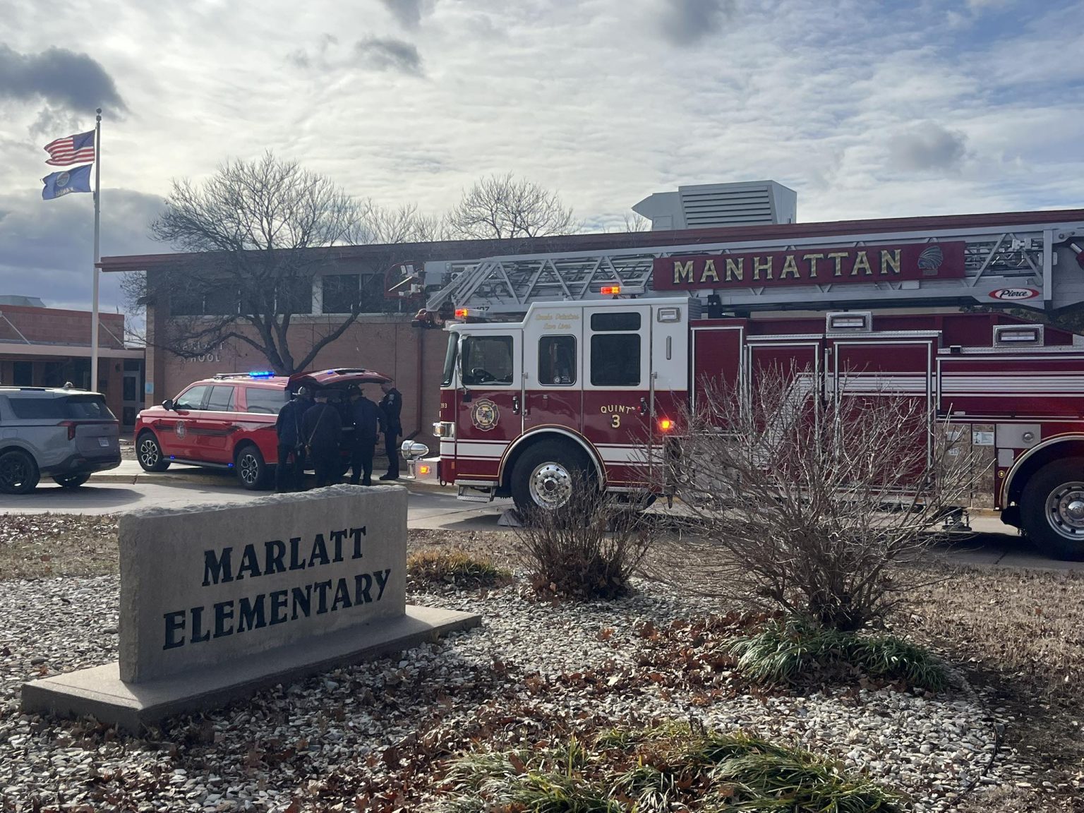 Fire evacuates Marlatt Elementary – 101.5 K-Rock Manhattan's Real Rock